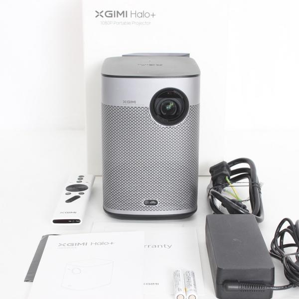 XGIMI Halo+ WM03A ポータブルモバイルプロジェクター エクスジミー ハロ 本体■商品状態【B】一般的な使用感のある商品・本体底面や側面に使用に伴う細かな擦れキズがございます。・動作確認済みのためご購入後はすぐにご使用いただけ...