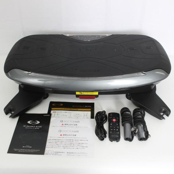 ドクターエア 3Dバランスブレード SB-07RZ-BK ブラック ライザップ Dr.Air エクササイズ 振動マシン スーパーブレード 本体■商品状態【B】一般的な使用感のある商品・商品の特性上、本体上面の所々に擦れキズと色あせ感がござい...