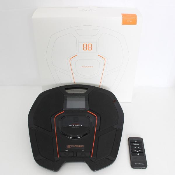 MTG SIXPAD Foot Fit 2 SP-FF2310FA ブラック シックスパッド フットフィット2 本体■商品状態【B】一般的な使用感のある商品・商品の特性上、本体上面やリモコンに使用に伴う細かな擦れがございます。・動作確認済み...