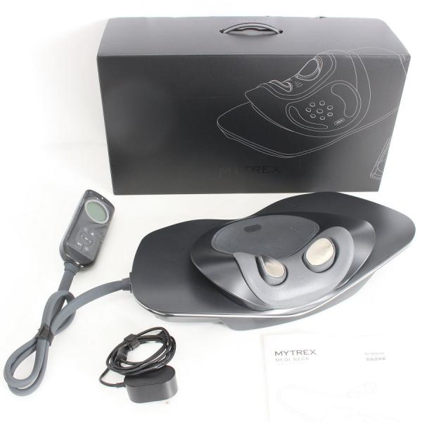 MYTREX MEDI NECK MT-MDN24B ネックストレッチャー EMS 創通メディカル マイトレックス 本体■商品状態【B】一般的な使用感のある商品・本体の所々に細かな擦れキズと頭部パットに色あせ感がございます。・動作確認済みの...