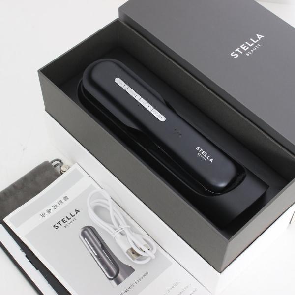 【美品】STELLA BEAUTE レーザー&amp;EMS SB-LEP01-02 リフトブラシ プロ 美顔器 ヘッドスパ ステラボーテ Lift Brush PRO 本体■商品状態【A】大きなダメージもなく程度良好の美品・USED品では...