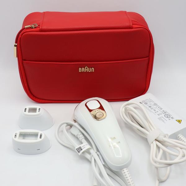 【美品】ブラウン シルクエキスパート Pro5 PL-5268 光美容器 ホワイト/ゴールド 脱毛器 本体■商品状態【A】大きなダメージもなく程度良好の美品・本体裏面とアダプターに若干の赤い汚れがございますが、全体的に状態の良い中古品です。...