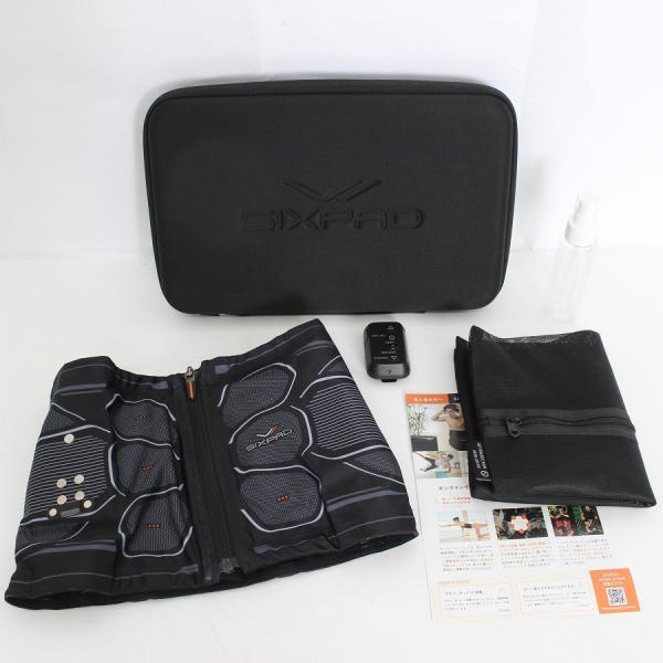 【美品】MTG SIXPAD Powersuit Core Belt SE-BS-00A-S SIXPAD CLUB対応 Sサイズ シックスパッド パワースーツ コアベルト 本体■商品状態【A】大きなダメージもなく程度良好の美品・若干の擦れ...