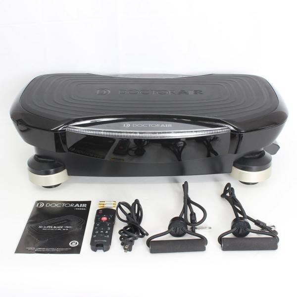 ドクターエア 3DスーパーブレードPRO SB-06-BK Dr.Air エクササイズ 振動マシン 本体■商品状態【B】一般的な使用感のある商品・商品の特性上、本体には使用に伴う擦れキズなどがございます。・動作確認済みのためご購入後はすぐに...