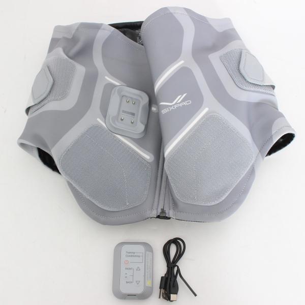 MTG SIXPAD Medical Core SE-CG-14B-M グレー コントローラー付 シックスパッド メディカルコア 本体■商品状態【B】一般的な使用感のある商品・使用に問題はございませんが、本体の所々に黒い汚れがございます。・...