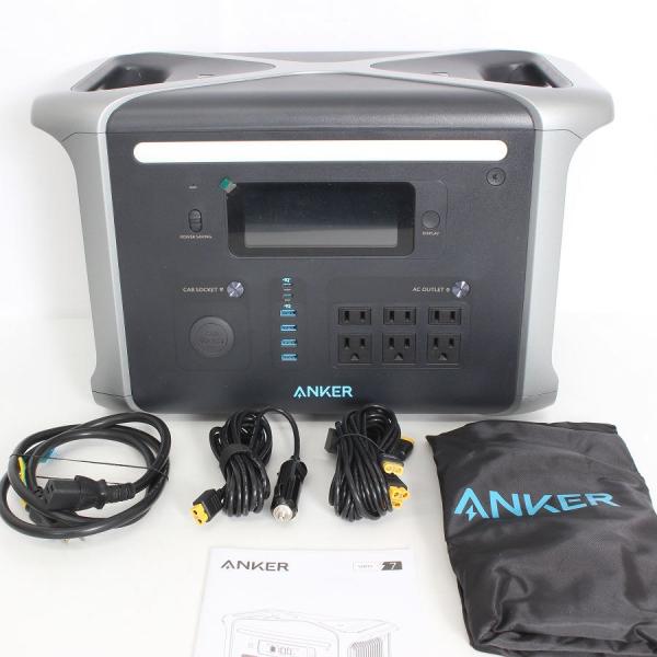 【美品】Anker 757 Portable Power Station PowerHouse 1229Wh A1770513 ブラック ポータブル電源 アンカー パワーステーション パワーハウス 本体■商品状態【A】大きなダメージもなく程...
