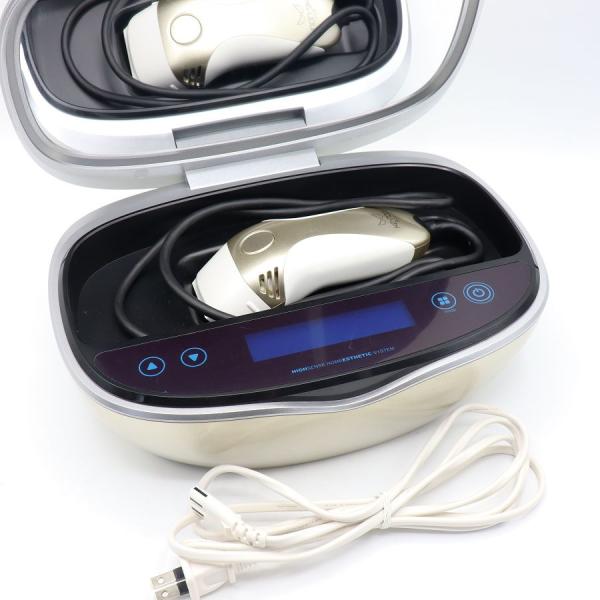 ケノン Ver.8.0 スーパープレミアムカートリッジ付き 脱毛器 kenon 本体■商品状態【B】一般的な使用感のある商品・本体上面とディスプレイ、鏡に細かな擦れがございます。・商品の特性上、カートリッジには照射痕がございます。・動作確認...