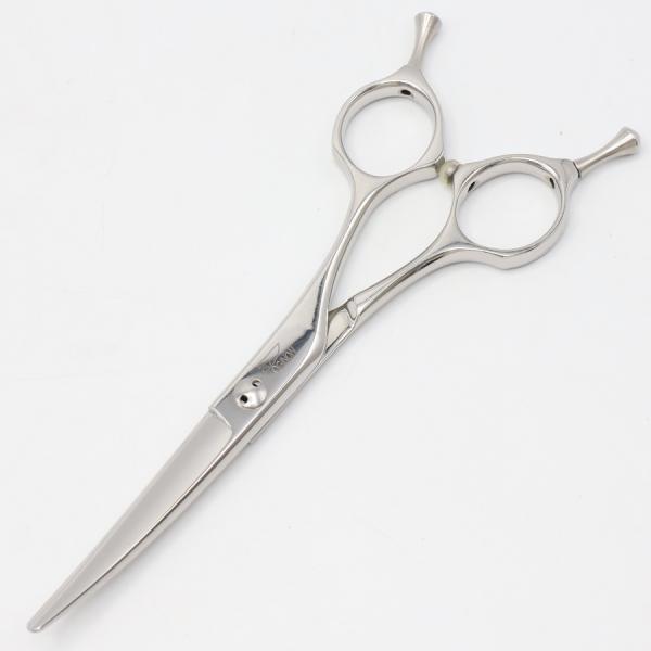 【美品】刃物屋トギノン R5.5 カーブシザー■商品情報・ハマグリ刃・メガネハンドル・5.5インチ・49.4グラム■商品状態【A】大きなダメージもなく程度良好の美品・USED品ではございますが大きなダメージや汚れなどもなく状態の良い商品です...