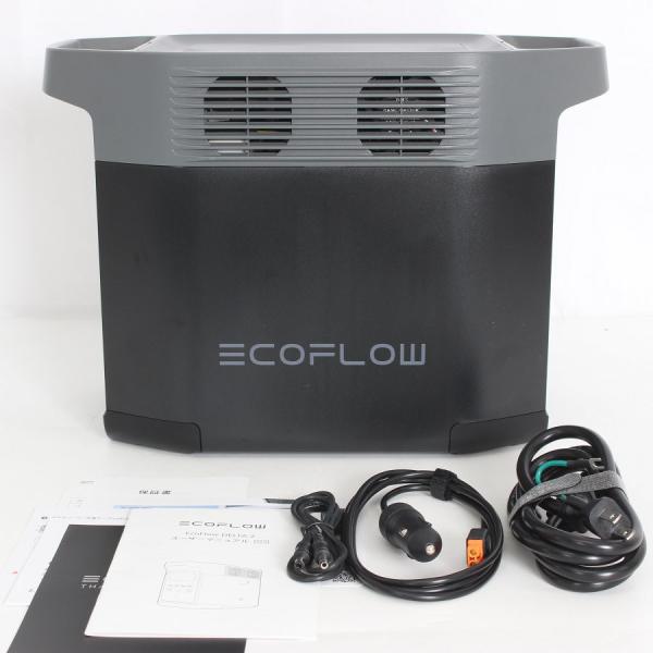【美品】EcoFlow DELTA 2 EFD330 ZMR330-JP 1024Wh ポータブル電源 エコフロー デルタ 本体■商品状態【A】大きなダメージもなく程度良好の美品・本体上面に若干の擦れキズがございますが、全体的に状態の良い中...