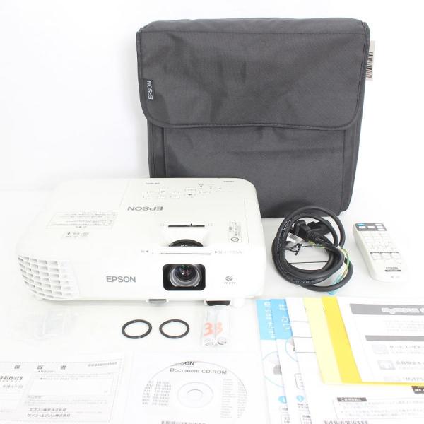 エプソン dreamio EB-W05 プロジェクター 3300lm/WXGA ドリーミオ EPSON 本体■商品状態【B】一般的な使用感のある商品・本体の所々に擦れ感と色あせ感がございます。・コンピューターケーブルが欠品しておりますが、他...