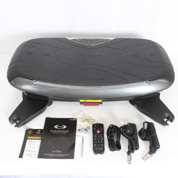 ドクターエア 3Dバランスブレード SB-07RZ-BK ブラック ライザップ Dr.Air エクササイズ 振動マシン スーパーブレード 本体■商品状態【B】一般的な使用感のある商品・本体側面や上面に使用に伴う擦れキズがございます。・動作確...