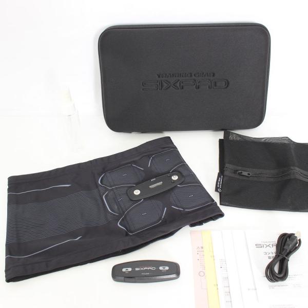 【美品】MTG SIXPAD Powersuit Lite Abs SE-AT00B-M リモコン付き シックスパッド パワースーツ ライト アブズ 本体■商品状態【A】大きなダメージもなく程度良好の美品・USED品ではございますが大きなダ...