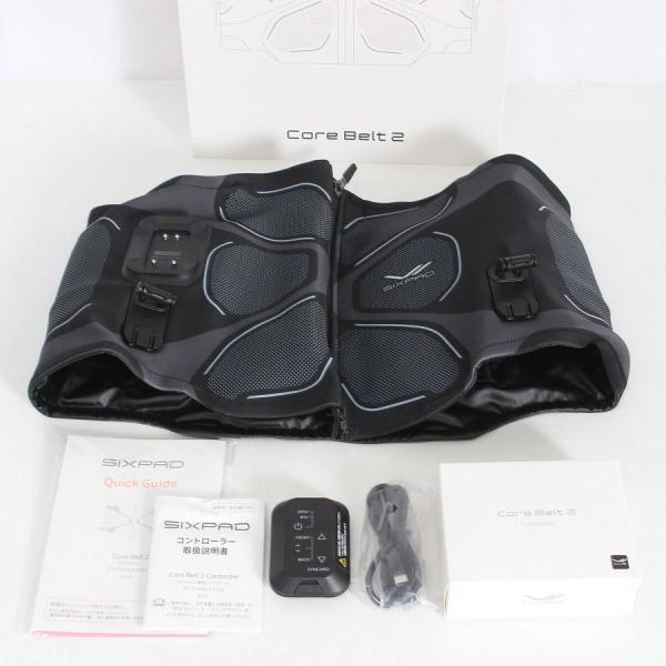 【美品】MTG SIXPAD Core Belt 2 SE-CB-03C-L ブラック Lサイズ シックスパッド コアベルト 本体■商品状態【A】大きなダメージもなく程度良好の美品・USED品ではございますが大きなダメージや汚れなどもなく状...