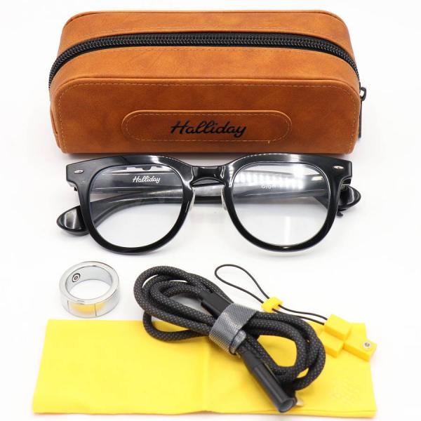 【美品】Halliday Glasses AIグラス リングセット ブラック 日本語対応版 ハリデー 本体■商品状態【A】大きなダメージもなく程度良好の美品・USED品ではございますが大きなダメージや汚れなどもなく状態の良い商品です。・動作...
