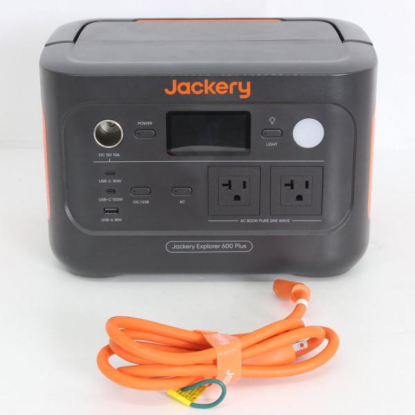 【美品】Jackery 600 Plus JE-600C ポータブル電源 632Wh 蓄電池 非常用電源 ジャクリ 本体■商品状態【A】大きなダメージもなく程度良好の美品・本体側面や底面に使用に伴う擦れ感がみられますが、全体的に大きなダメー...