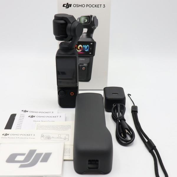 【美品】DJI Osmo Pocket 3 OP9923 3軸スタビライザー 1インチCMOSセンサー搭載 4K対応 ポケットジンバル アクションカメラ 本体■商品状態【A】大きなダメージもなく程度良好の美品・ロール軸モーターに若干の擦れ感...