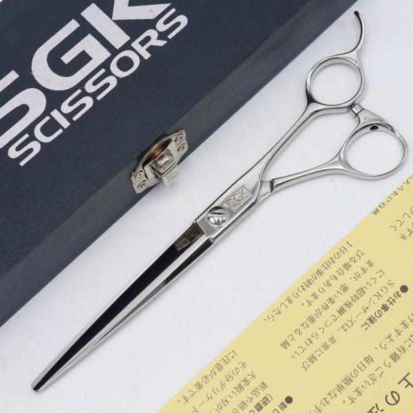 【美品】SGK 三和技研 カットシザー■商品情報・ハマグリ刃・オフセットハンドル・6.8インチ・50.0グラム■商品状態【A】大きなダメージもなく程度良好の美品・USED品ではございますが大きなダメージや汚れなどもなく状態の良い商品です。・...