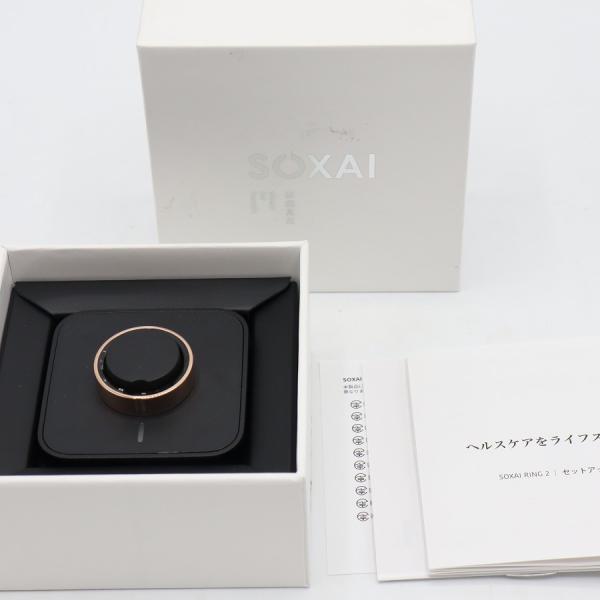 【美品】SOXAI RING 2 ピンクゴールド 18号 SOXAIRING2PGD18 スマートリング ソクサイリング 本体■商品状態【A】大きなダメージもなく程度良好の美品・USED品ではございますが大きなダメージや汚れなどもなく状態の...
