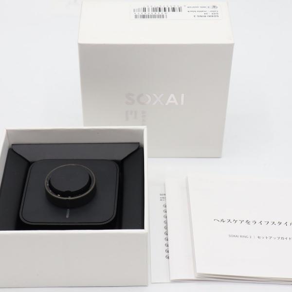 【美品】SOXAI RING 2 マットブラック 24号 SOXAIRING2MBK24 スマートリング ソクサイリング 本体■商品状態【A】大きなダメージもなく程度良好の美品・内側にキズがみられますが、外観など大きなダメージはなく良品です...
