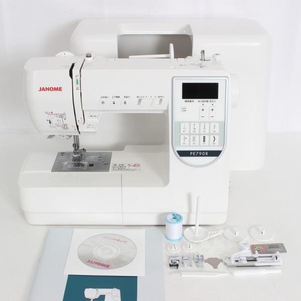 【美品】ジャノメ PE790R コンピュータミシン スマート糸通し JANOME 本体■商品状態【A】大きなダメージもなく程度良好の美品・USED品ではございますが大きなダメージや汚れなどもなく状態の良い商品です。・動作確認済みのためご購入...