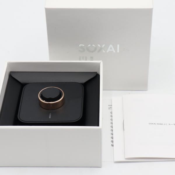 【美品】SOXAI RING 2 ピンクゴールド 8号 SOXAIRING2PGD8 スマートリング ソクサイリング 本体■商品状態【A】大きなダメージもなく程度良好の美品・USED品ではございますが大きなダメージや汚れなどもなく状態の良い...