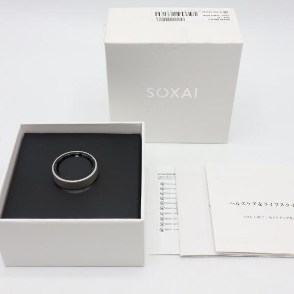 【美品】SOXAI RING 2 マットシルバー 22号 SOXAIRING2MSL22 スマートリング ソクサイリング 本体■商品状態【A】大きなダメージもなく程度良好の美品・USED品ではございますが大きなダメージや汚れなどもなく状態の...