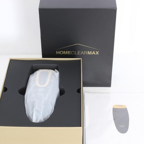【新品】HOME CLEAR MAX 光美容器 脱毛器 ホームクリア マックス 本体■商品状態【N】未使用品・開封済みですが、新品未使用の商品です。・自社で梱包して発送いたします。◆脱毛のプロが本気で製作。メンズ脱毛専門サロン「メンズクリア...