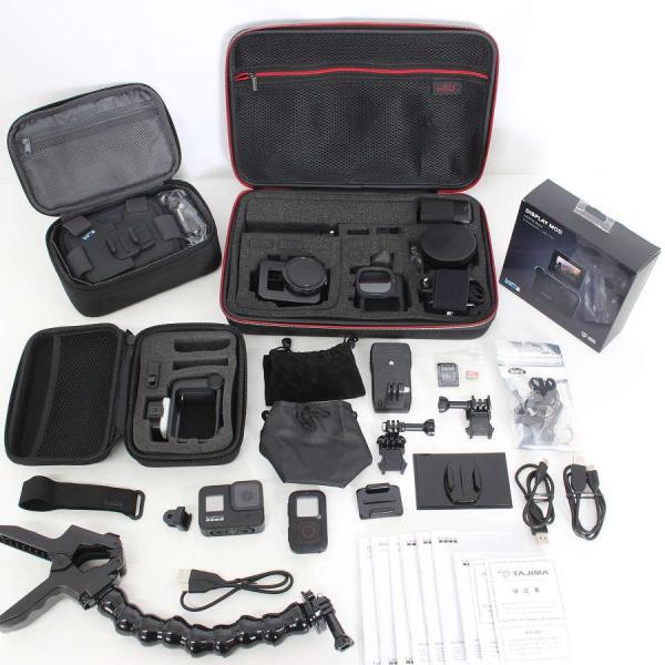 【美品】GoPro HERO8 BLACK CHDHX-801-FW 追加アクセサリー多数あり ウェアラブル アクションカメラ ゴープロ ヒーロー 本体■商品状態【A】大きなダメージもなく程度良好の美品・若干の擦れ感はございますが、全体的に...