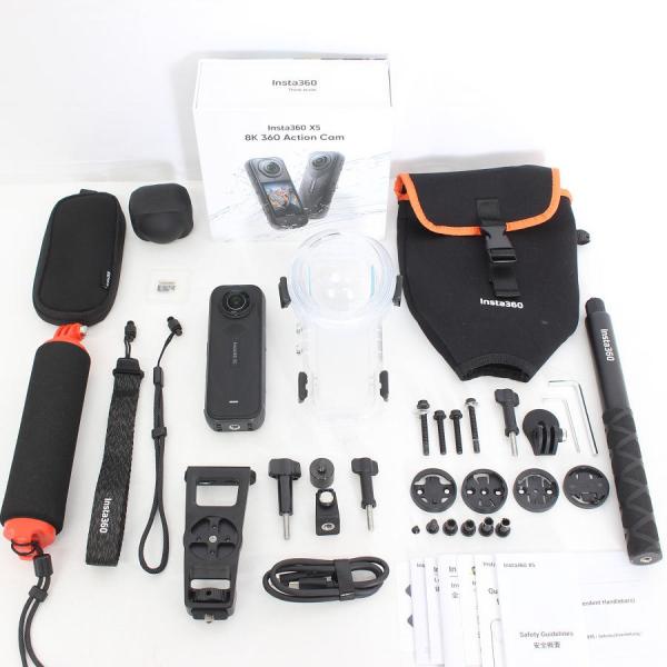 【美品】Insta360 X5 通常版 CINSAAHA ブラック アクセサリー付 8K 360度カメラ アクションカメラ インスタ360 本体■商品状態【A】大きなダメージもなく程度良好の美品・USED品ではございますが大きなダメージや汚...