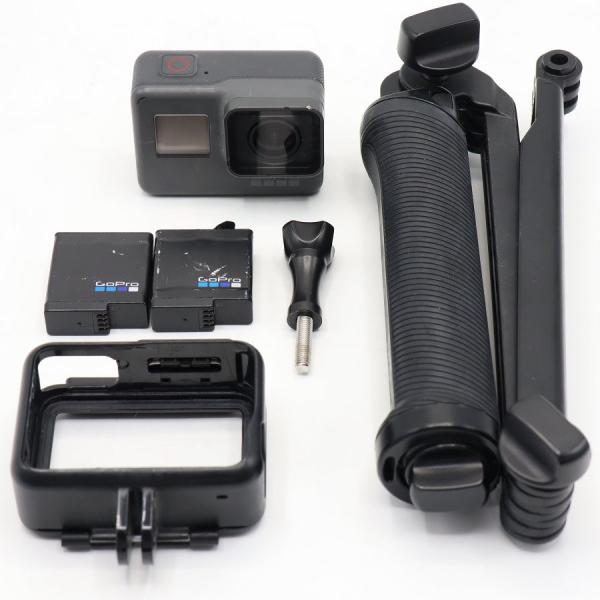 GoPro HERO5 BLACK CHDHX-502 ウェアラブル アクションカメラ ゴープロ ヒーロー 本体■商品状態【B】一般的な使用感のある商品・本体外観やスクリーンなどの所々に細かな擦れキズがございます。・付属内容：本体、バッテリ...