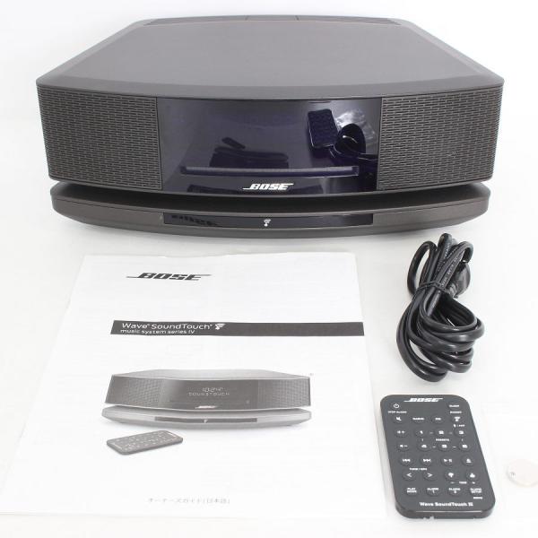 【美品】BOSE Wave SoundTouch music system IV パーソナルオーディオシステム スピーカー サウンドタッチ エスプレッソブラック 本体■商品状態【A】大きなダメージもなく程度良好の美品・本体に若干の擦れ感がご...
