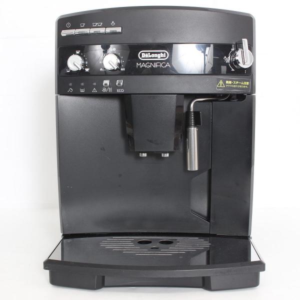 デロンギ マグニフィカ ESAM03110B 全自動コーヒーマシン エスプレッソマシン DeLonghi 本体■商品状態【B】一般的な使用感のある商品・本体やカップ受けなどに使用に伴う細かな擦れキズがみられます。・タンク周辺とタンクに擦れ感...