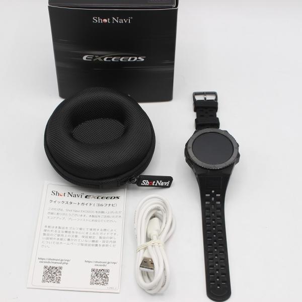 ShotNavi EXCEEDS ブラック GPS距離計測器 ショットナビ エクシード ゴルフ テクタイト 本体■商品状態【B】一般的な使用感のある商品・画面やベルトに擦れキズがございます。・動作確認済みのためご購入後はすぐにご使用いただけ...