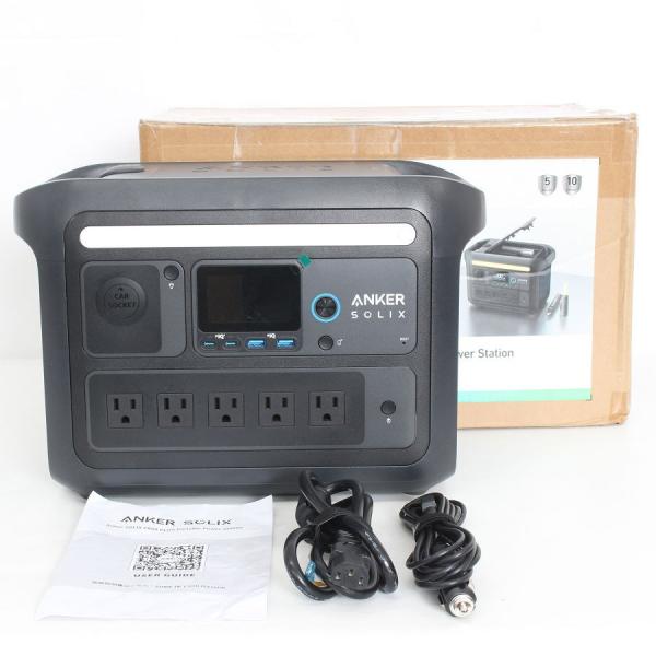 Anker Solix C800 Plus Portable Power Station A1754511 ポータブル電源 アンカー ソリックス 本体■商品状態【B】一般的な使用感のある商品・本体上部や側面には使用に伴う擦れキズがございます...