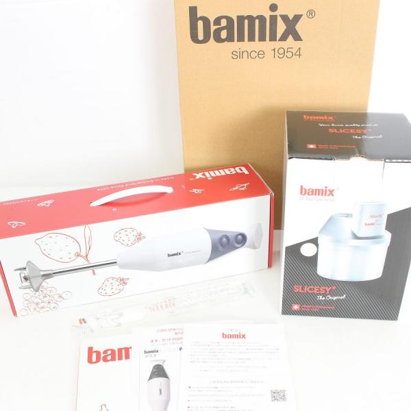 【新品】Bamix M300 プラス スノー フードプロセッサー ミキサー バーミックス 本体■商品状態【N】未使用品・新品未使用の商品ですが、開封可能状態のため確認も含めて開封して撮影をおこなっております。・自社で梱包して発送いたします。