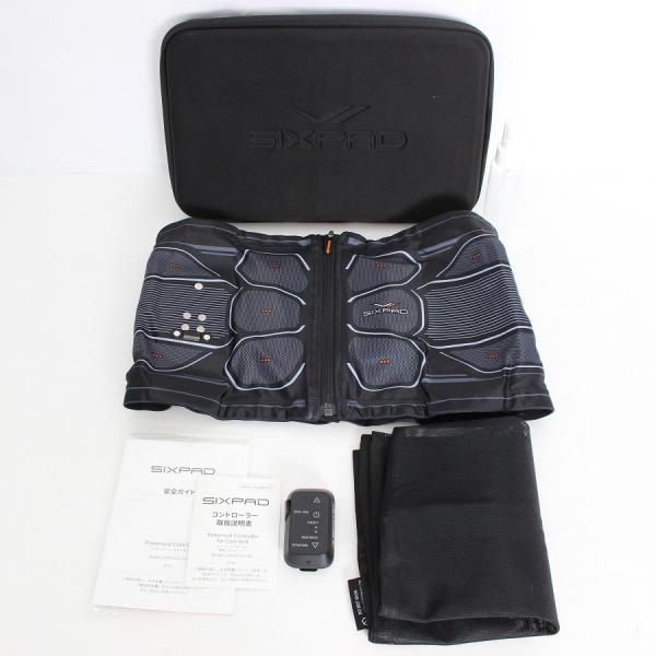 【美品】MTG SIXPAD Powersuit Core Belt SE-BS-00C-L ホームジム対応モデル Lサイズ シックスパッド パワースーツ コアベルト 本体■商品状態【A】大きなダメージもなく程度良好の美品・USED品ではご...