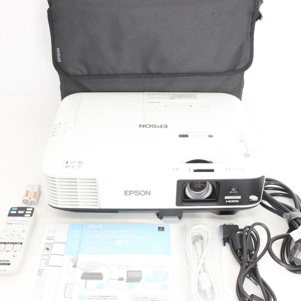 【美品】エプソン EB-2265U ビジネスプロジェクター 多機能パワーモデル 5500lm WUXGA EPSON 本体■商品状態【A】大きなダメージもなく程度良好の美品・本体に若干の色あせ感がございますが、全体的に状態の良い中古品です。...