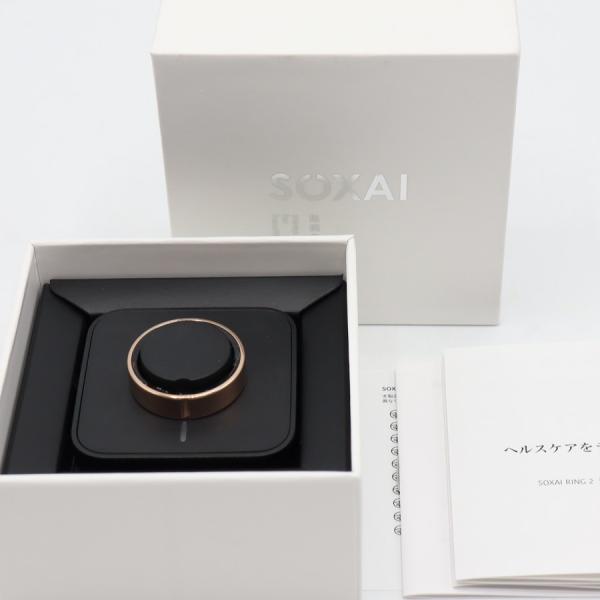 【美品】SOXAI RING 2 ピンクゴールド 24号 SOXAIRING2PGD24 スマートリング ソクサイリング 本体■商品状態【A】大きなダメージもなく程度良好の美品・USED品ではございますが大きなダメージや汚れなどもなく状態の...