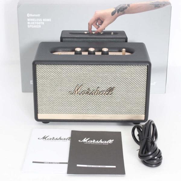 【美品】Marshall Acton II ブラック ZMS-1001900 ワイヤレススピーカー Bluetooth マーシャル アクトン 本体■商品状態【A】大きなダメージもなく程度良好の美品・USED品ではございますが大きなダメージや...