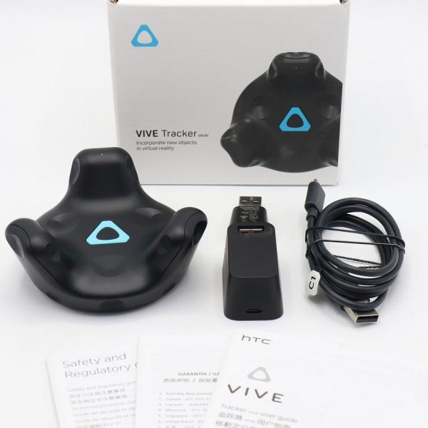 【美品】HTC VIVE Tracker 2018 99HANL005-00 アクセサリー トラッカー VR 本体■商品状態【A】大きなダメージもなく程度良好の美品・本体底面に擦れ感がございますが、全体的に状態の良い中古品です。・元箱と本体...