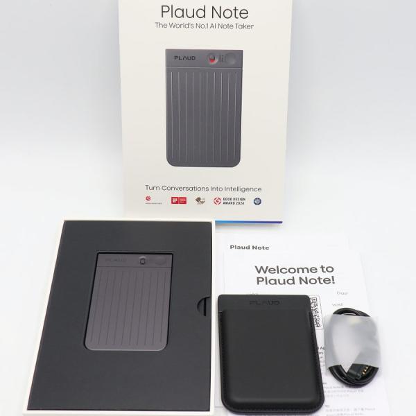 【美品】PLAUD NOTE PLD-64G-BL-JP ブラック 64GB AIボイスレコーダー プラウド ノート 本体■商品状態【A】大きなダメージもなく程度良好の美品・USED品ではございますが大きなダメージや汚れなどもなく状態の良い...