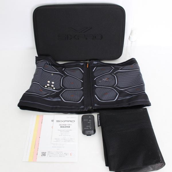 【美品】MTG SIXPAD Powersuit Core Belt SE-BS-00C-L ホームジム対応モデル Lサイズ シックスパッド パワースーツ コアベルト 本体■商品状態【A】大きなダメージもなく程度良好の美品・本体に使用に伴う...