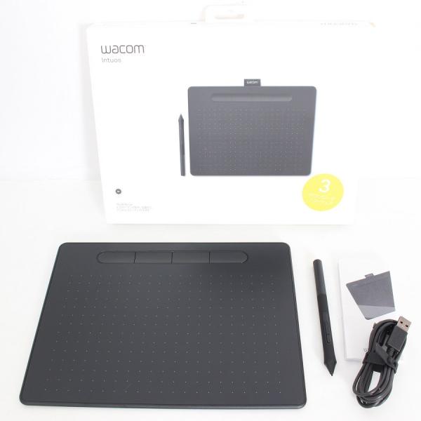 【美品】Wacom Intuos Medium ベーシック CTL-6100/K2 ペンタブレット 板タブ ワコム 本体■商品状態【A】大きなダメージもなく程度良好の美品・USED品ではございますが大きなダメージや汚れなどもなく状態の良い商...