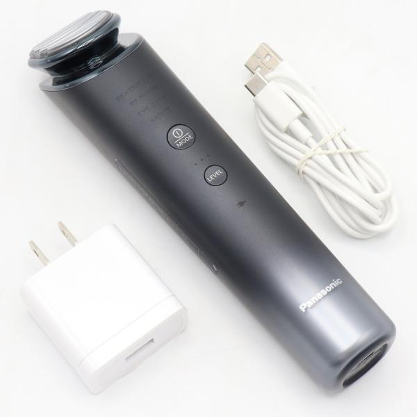 パナソニック バイタリフト RF EH-SR85-K リフトケア美顔器 ブラック VITALIFT Panasonic 本体■商品状態【B】一般的な使用感のある商品・ソケット周りに擦れキズと若干のへこみがございます。・本体背面下部にシール跡...