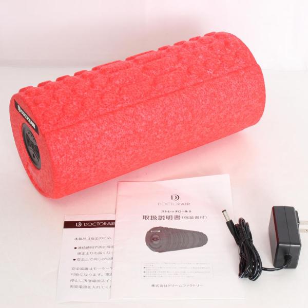 【美品】ドクターエア ストレッチロールS SR-002RD レッド フィットネス ストレット エクササイズ DOCTORAIR 本体■商品状態【A】大きなダメージもなく程度良好の美品・USED品ではございますが大きなダメージや汚れなどもなく...