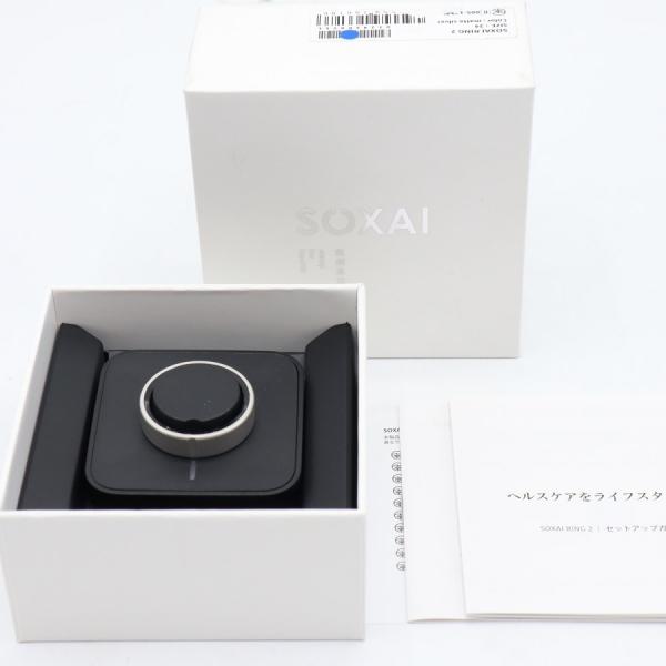 【美品】SOXAI RING 2 マットシルバー 24号 SOXAIRING2MSL24 スマートリング ソクサイリング 本体■商品状態【A】大きなダメージもなく程度良好の美品・USED品ではございますが大きなダメージや汚れなどもなく状態の...