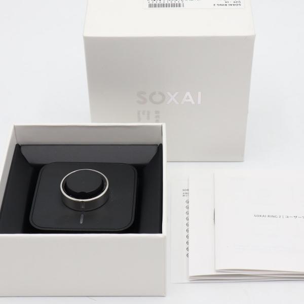 【美品】SOXAI RING 2 シルバー 16号 SOXAIRING2SL16 スマートリング ソクサイリング 本体■商品状態【A】大きなダメージもなく程度良好の美品・USED品ではございますが大きなダメージや汚れなどもなく状態の良い商品...