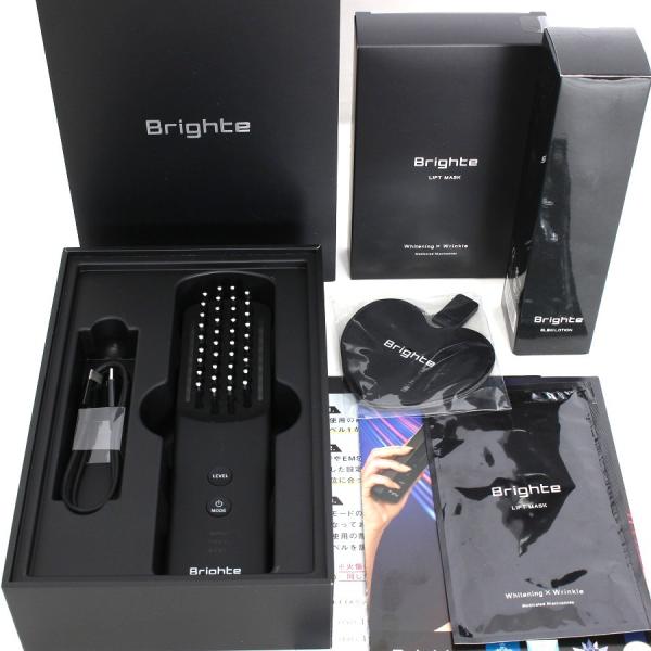 【美品】Brighte ELEKI BRUSH+ BRT-FSB180 ブラック 美顔器 EMS フェイスケア ブライト エレキブラシ 本体■商品状態【A】大きなダメージもなく程度良好の美品・USED品ではございますが大きなダメージや汚れな...