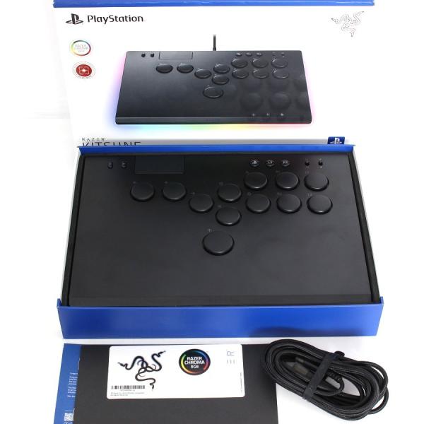 【美品】Razer Kitsune RZ06-05020100-R3A1 薄型レバーレスコントローラー レイザー 本体■商品状態【A】大きなダメージもなく程度良好の美品・本体上面に使用に伴う色あせがございますが、全体的に状態の良い中古品です...
