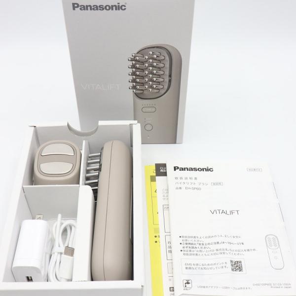 【美品】パナソニック バイタリフト ブラシ EH-SP60-H グレージュ リフトケア美顔器 Panasonic 本体■商品状態【A】大きなダメージもなく程度良好の美品・USED品ではございますが大きなダメージや汚れなどもなく状態の良い商品...